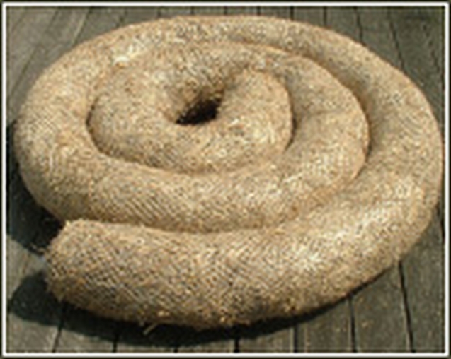 Straw Wattles - Silt and Sediment Control, Hy-Tex UK