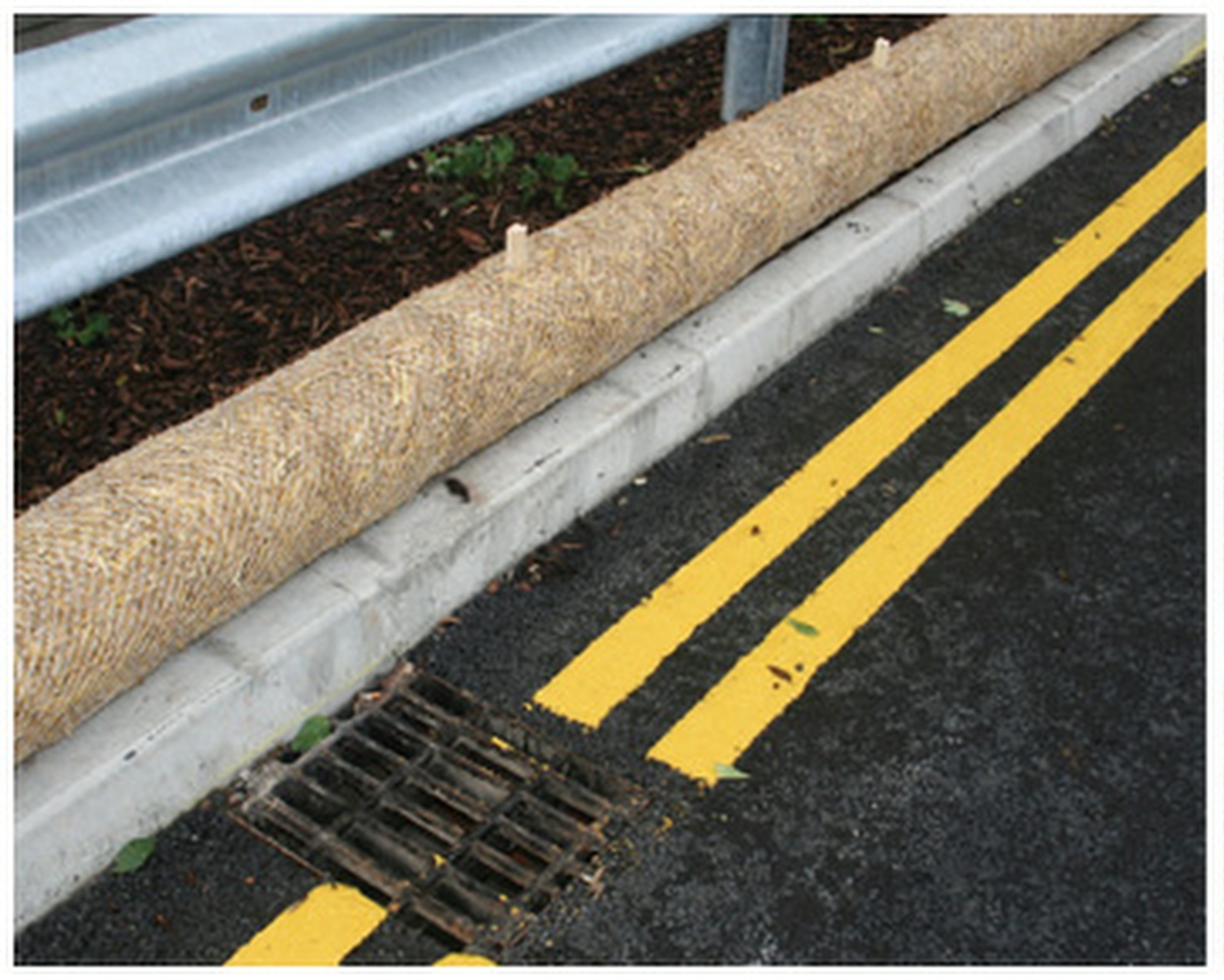 Straw Wattles - Silt and Sediment Control, Hy-Tex UK