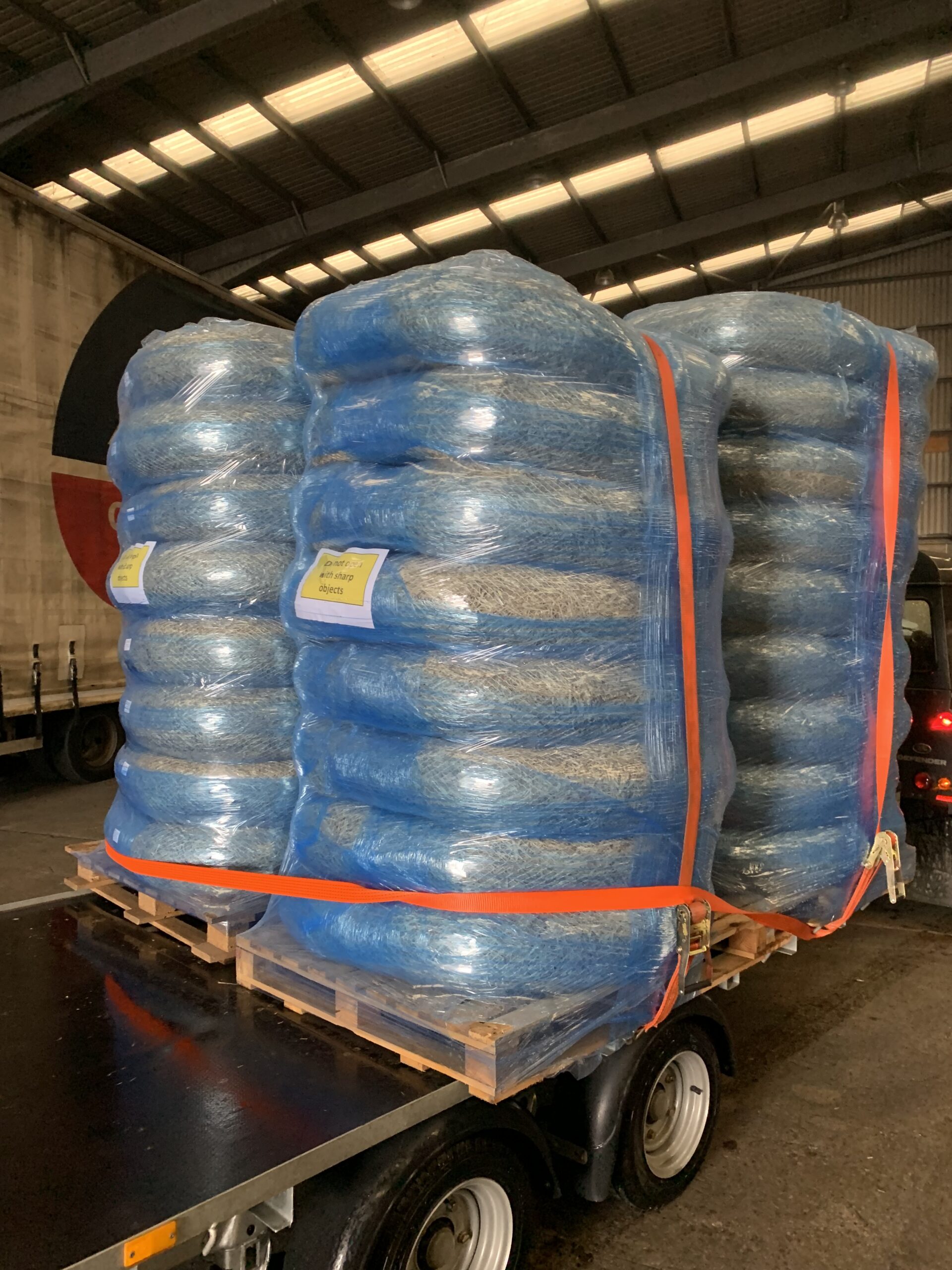 Straw Wattles - Silt and Sediment Control, Hy-Tex UK