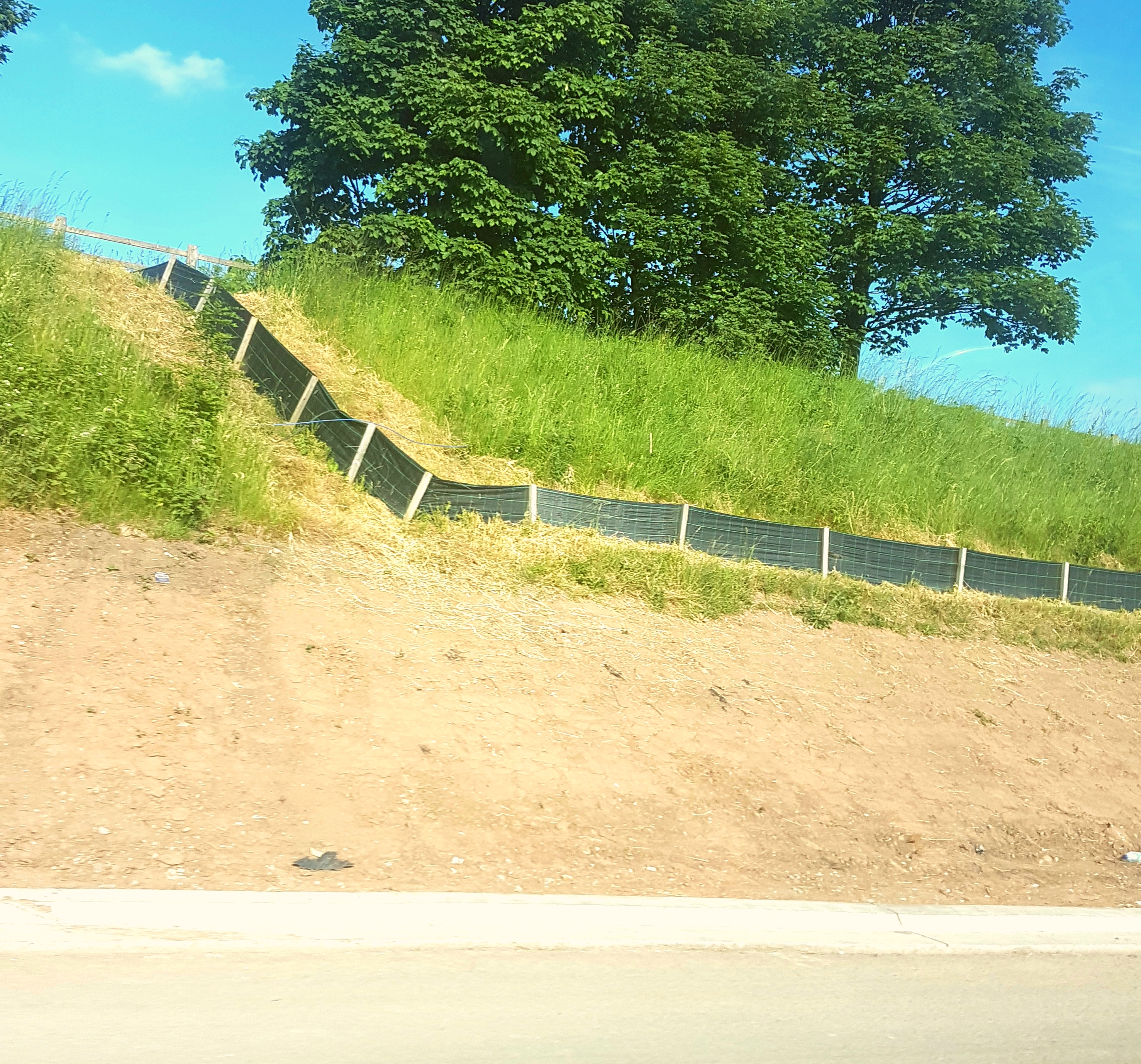 Ecofender™ Woven - Temporary Newt Fence, Hy-Tex UK